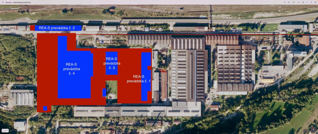 Areal REA-S | Rea-S, Brezno